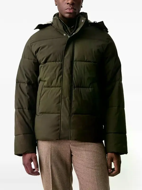 LES DEUX Padded Hooded Jacket