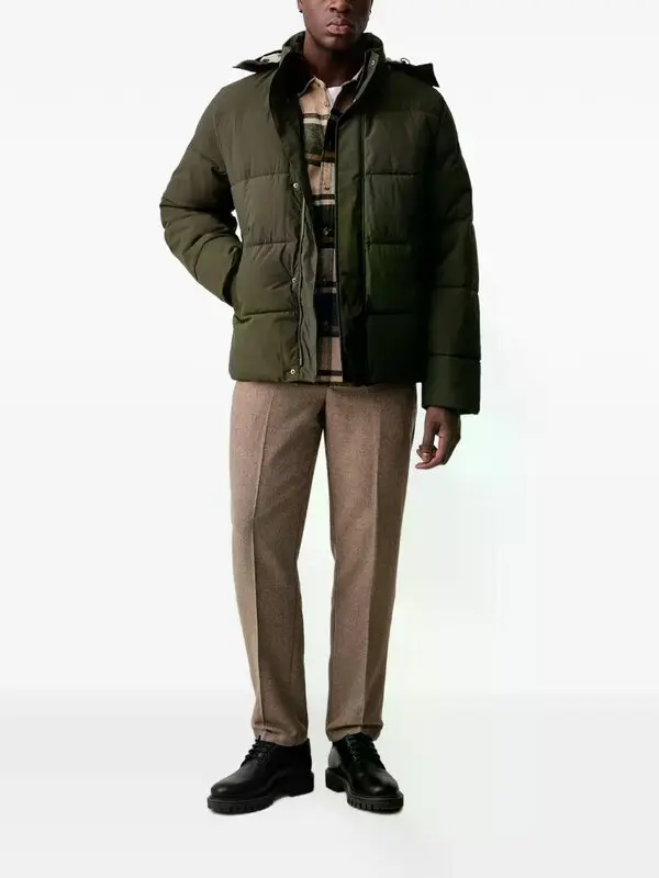 LES DEUX Padded Hooded Jacket