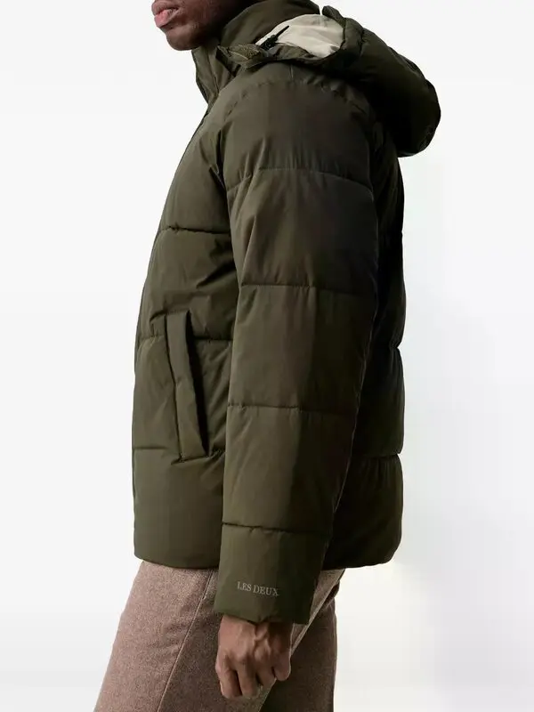 LES DEUX Padded Hooded Jacket