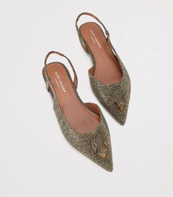 Kurt Geiger Belgravia Slingback Ballet Flats