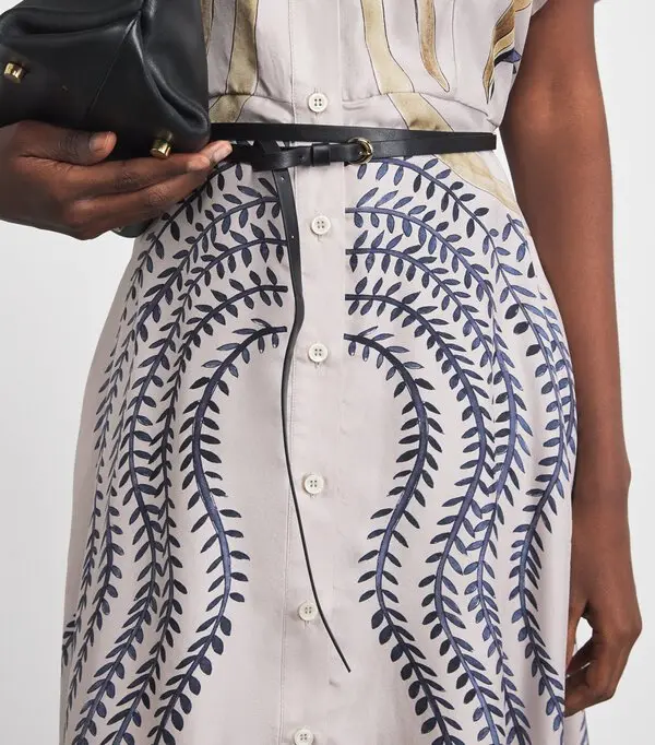 Altuzarra Silk Kiera Midi Shirt Dress