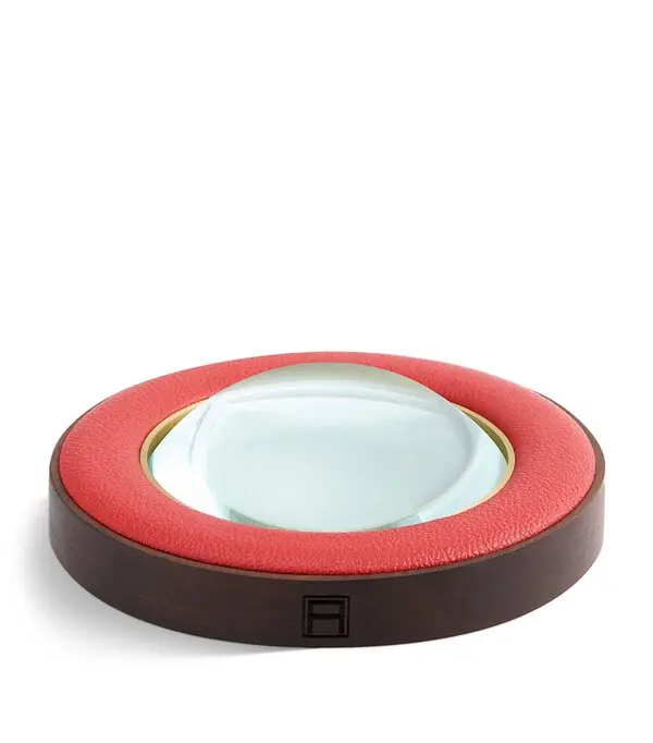 Assouline Leather And Wood Archival Loupe