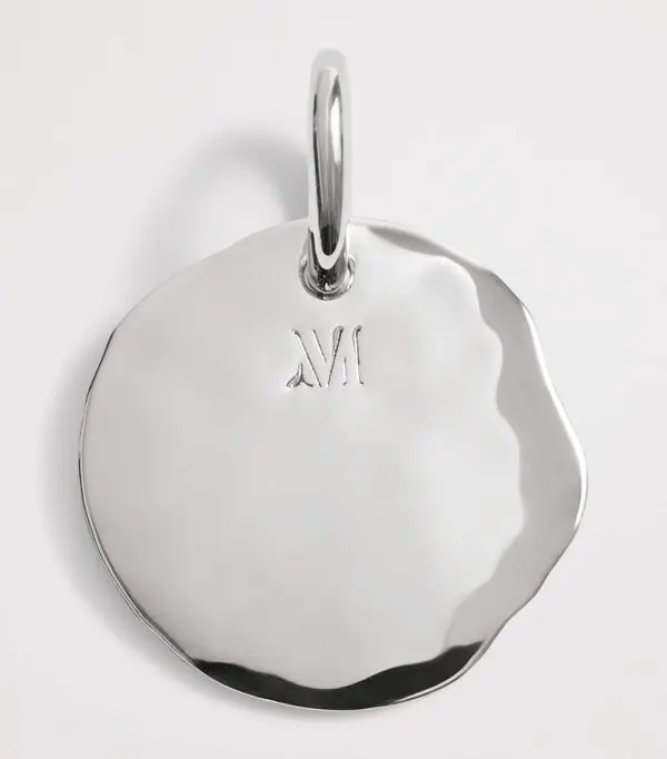 Monica Vinader Sterling Sun Pendant