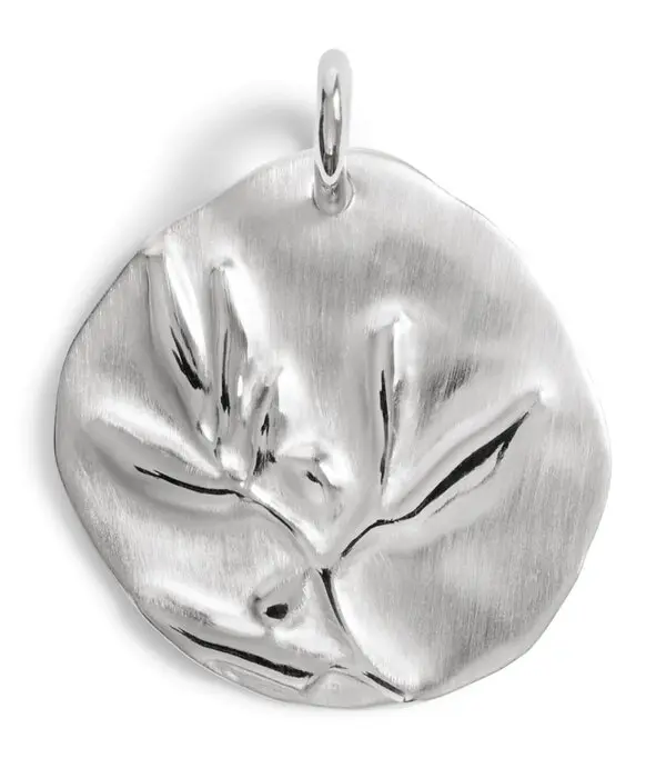 Monica Vinader Sterling Peace Pendant