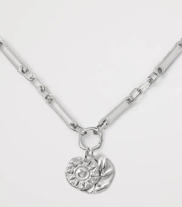 Monica Vinader Sterling Peace Pendant