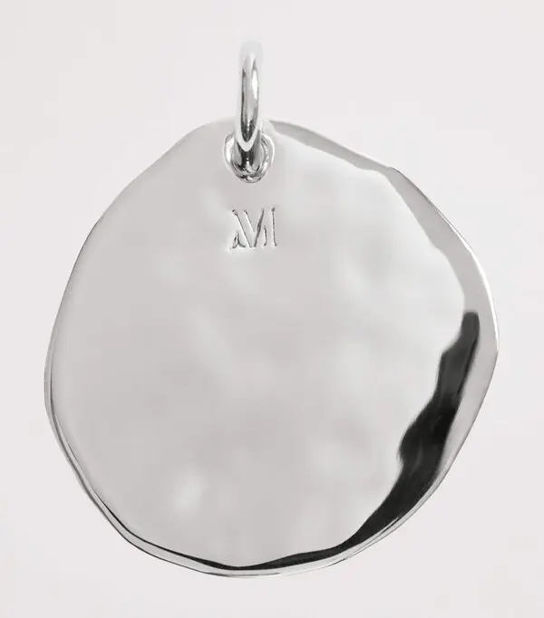 Monica Vinader Sterling Peace Pendant