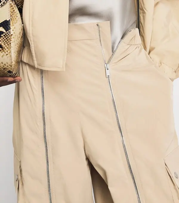 Stella McCartney Zip-leg Straight Trousers