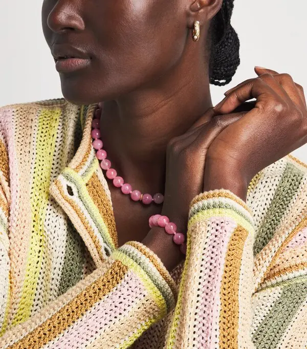 Anni Lu Freshwater Pearl-crystal Hoop Earrings
