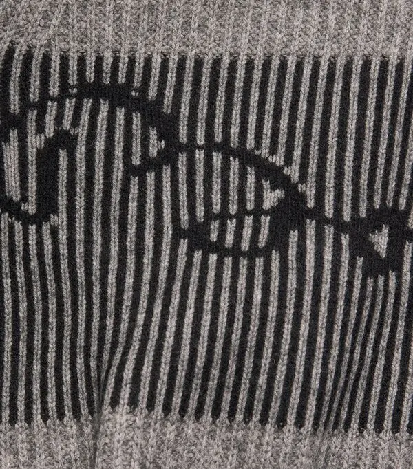 Bogner Yak Wool Quarter-zip Loris Sweater - Grey