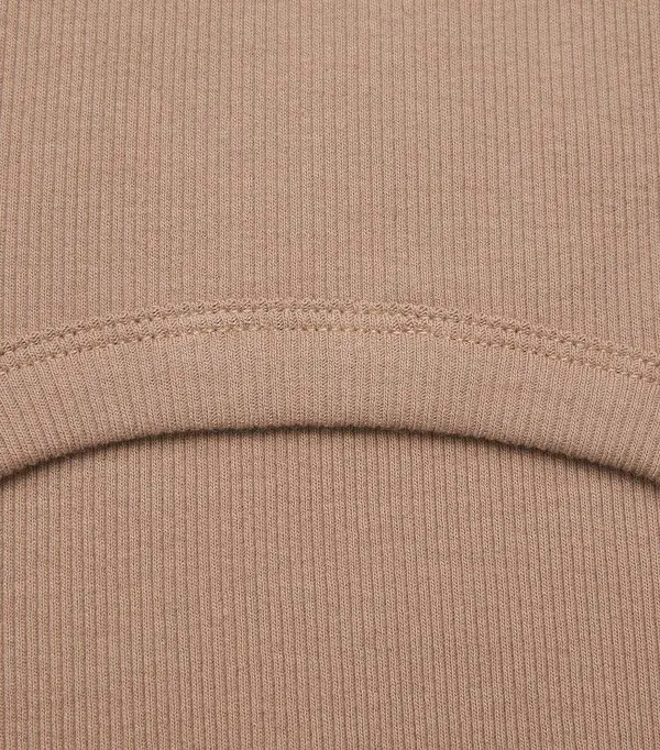 JOSEPH Stretch-cotton Ribbed Saba Top