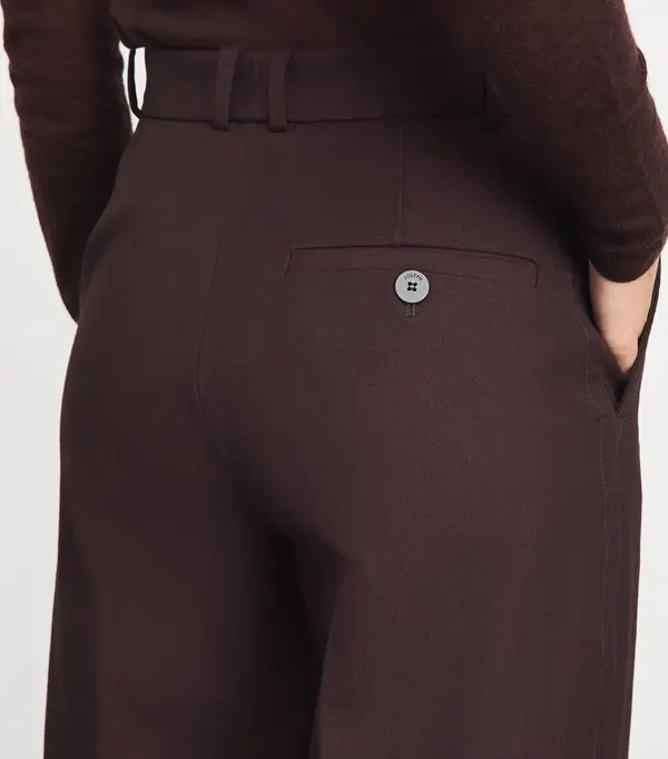 JOSEPH Stretch-gabardine Yukio Trousers