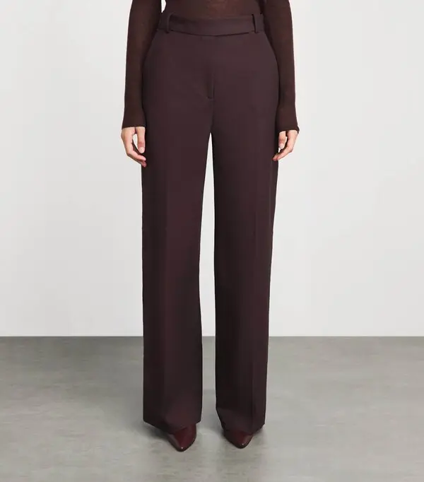 JOSEPH Stretch-gabardine Yukio Trousers