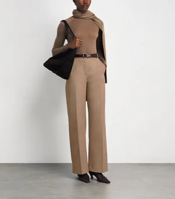 JOSEPH Stretch-gabardine Yukio Trousers