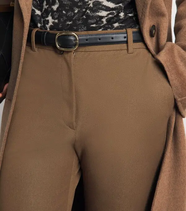 JOSEPH Stretch-gabardine Tafira Flared Trousers