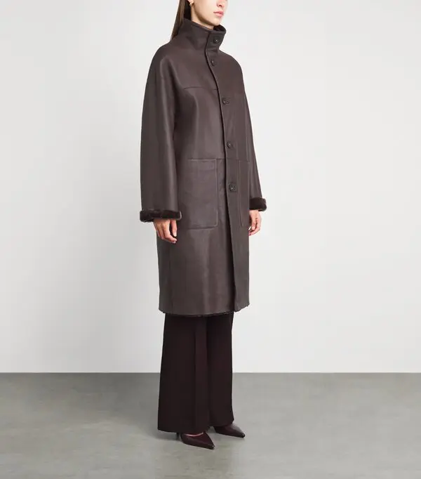 JOSEPH Reversible Shearling Ari Coat