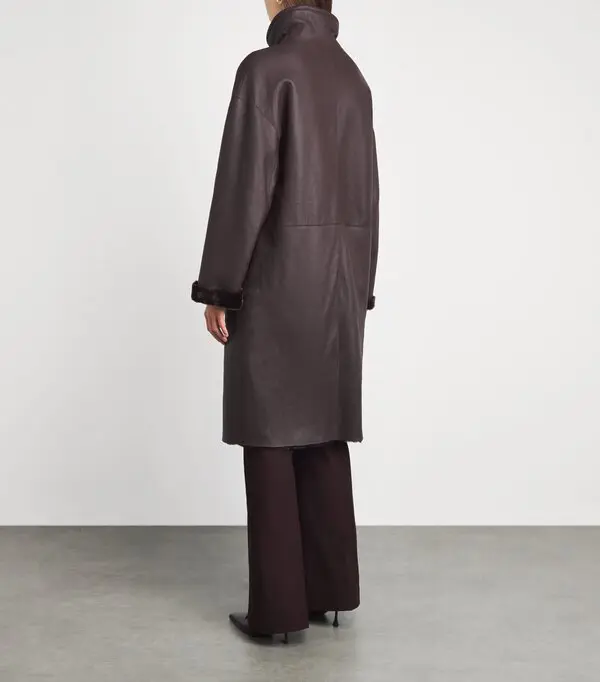 JOSEPH Reversible Shearling Ari Coat