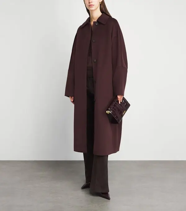 JOSEPH Wool-cashmere Donna Overcoat