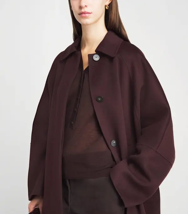 JOSEPH Wool-cashmere Donna Overcoat