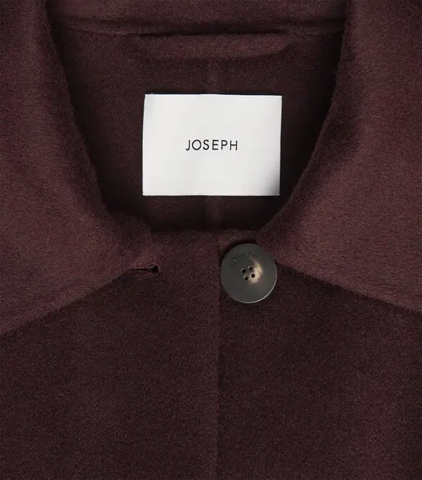 JOSEPH Wool-cashmere Donna Overcoat