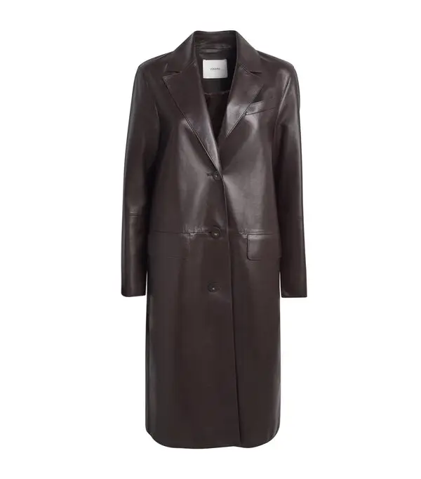 JOSEPH Nappa Vittoria Trench Coat