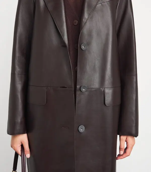 JOSEPH Nappa Vittoria Trench Coat