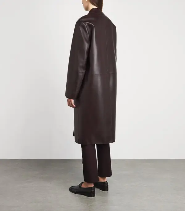 JOSEPH Nappa Vittoria Trench Coat