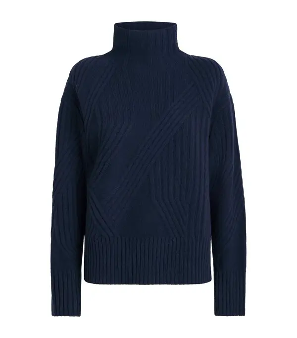 JOSEPH Merino Wool Ribbed Isabel Sweater