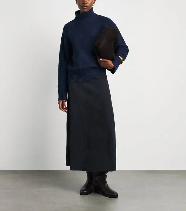 JOSEPH Merino Wool Ribbed Isabel Sweater