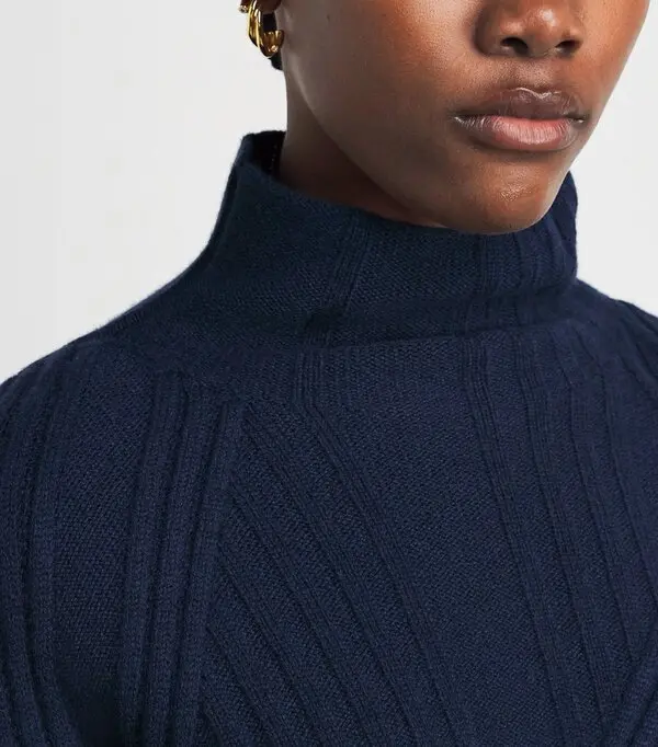 JOSEPH Merino Wool Ribbed Isabel Sweater