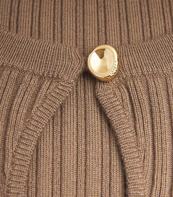 JOSEPH Merino-blend Keyhole Luz Sweater