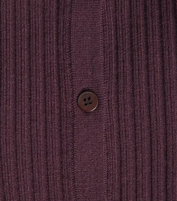 JOSEPH Merino-blend Ribbed Alba Cardigan