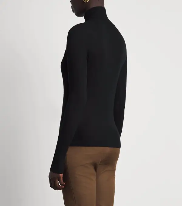 JOSEPH Cashmere High-neck Cashair Yara Sweater