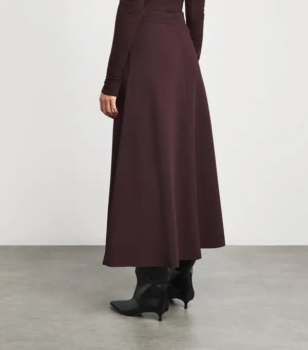 JOSEPH Knitted Helius Midi Skirt