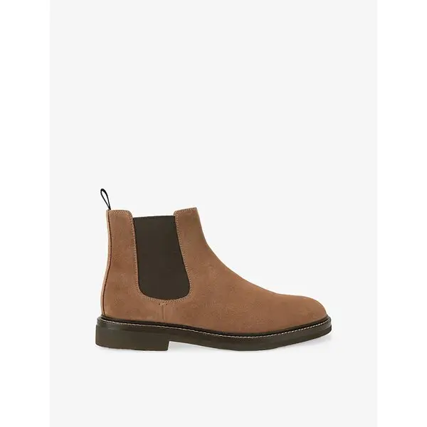 Brunello Cucinelli Tapered Suede Chelsea Boots