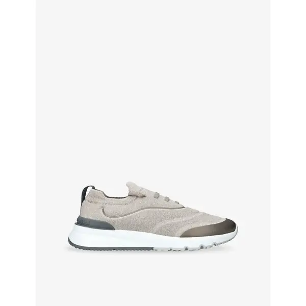 Brunello Cucinelli Sportiv Knitted Trainers