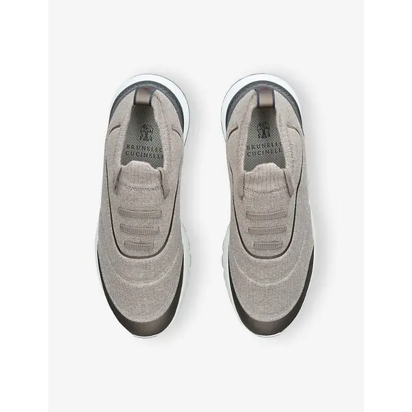 Brunello Cucinelli Sportiv Knitted Trainers
