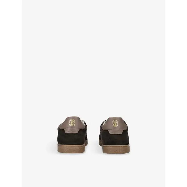 Brunello Cucinelli Panelled Suede Trainers