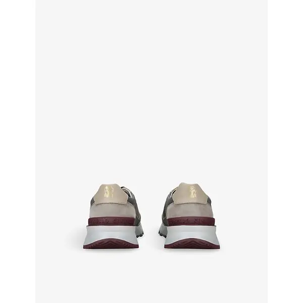 Brunello Cucinelli Contrast-panel Suede Trainers