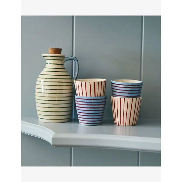 ANNA + NINA Archie Stoneware Oil Dispenser 16cm
