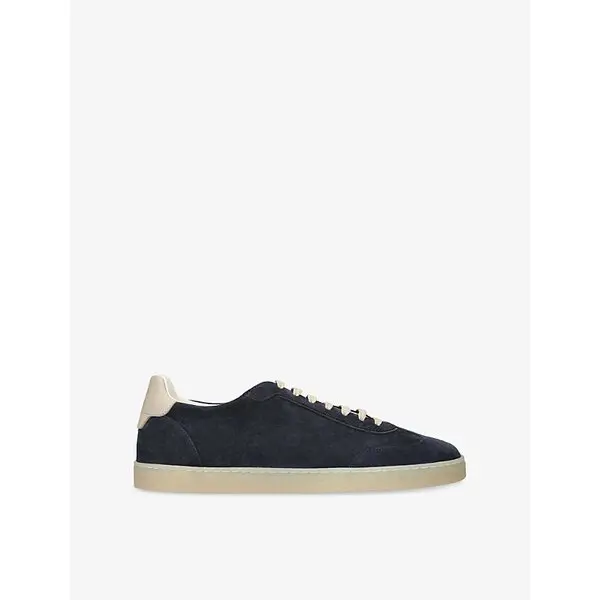 Brunello Cucinelli Panelled Suede Trainers