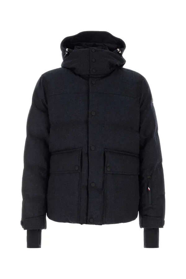 Moncler Servance Wool Down Jacket - Blue