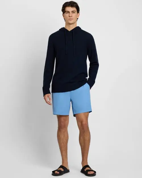 Onia Solid Charles 7" Swim Trunk - Blue Reef