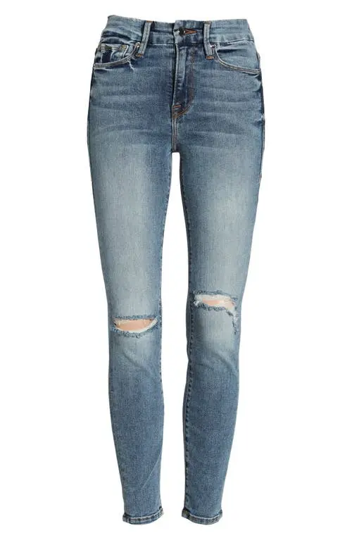 Good American Good Legs Ankle Skinny Jeans