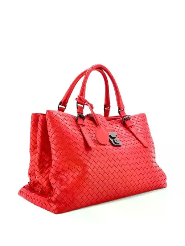 Bottega Veneta Roma Bag Intrecciato Nappa Medium Tote Bag