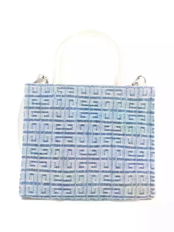 Givenchy G- 4g Denim Mini Tote Bag