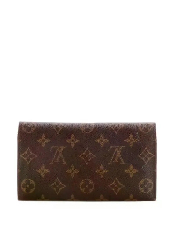 LOUIS VUITTON Vintage Sarah Wallet Monogram Canvas Small Wallets