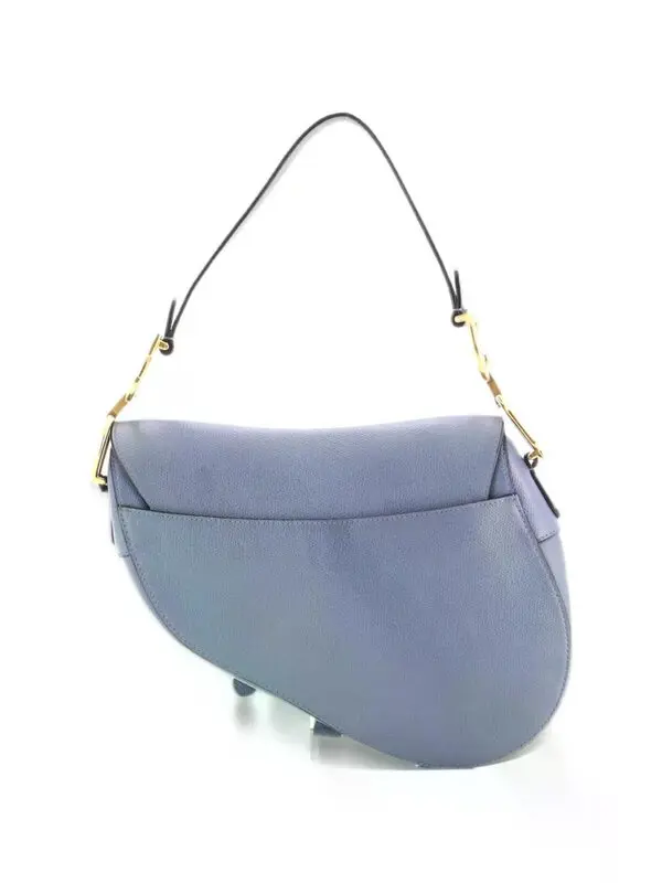 Dior Saddle Handbag Leather Medium Shoulder Bag