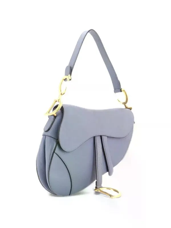 Dior Saddle Handbag Leather Medium Shoulder Bag