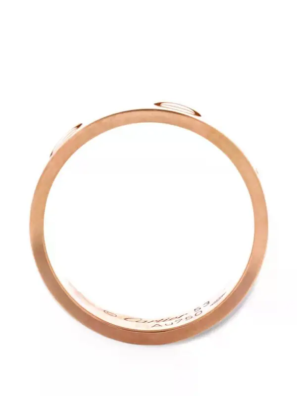 Cartier Love Band 18k Rose Gold Ring
