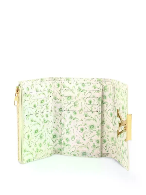 LOUIS VUITTON Capucines Wallet Leather Compact Small Wallets